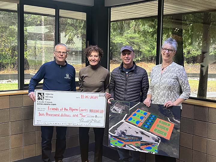 AAACU donates $10K to Bay View Park courts project | News, Sports, Jobs ...